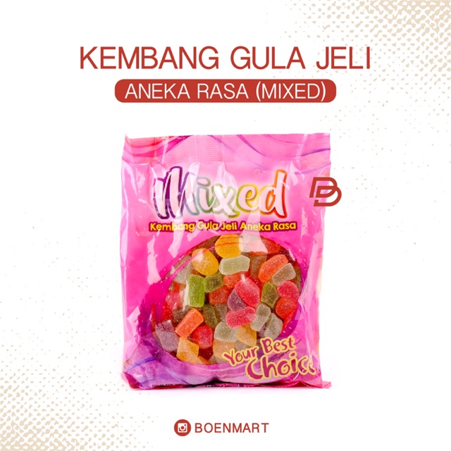 Jual Kembang Gula jelly Aneka Rasa Waisun | Shopee Indonesia