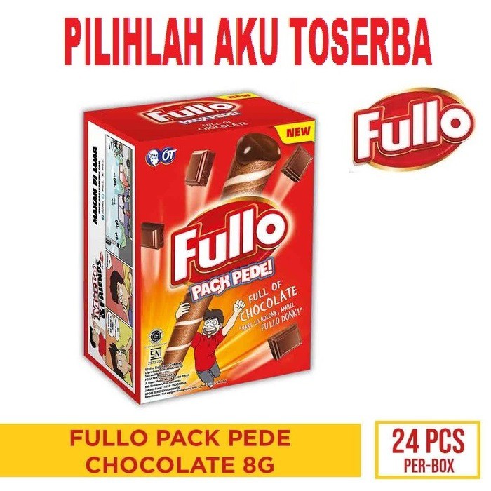 Jual FULLO STICK CHOCOLATE 8 gram - 1 BOX ISI 24 pcs | Shopee Indonesia