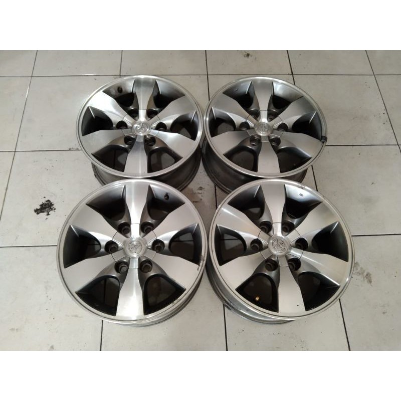 Jual Velg Mobil Bekas OEM FORTUNER RING 16 Lebar 7 | Shopee Indonesia