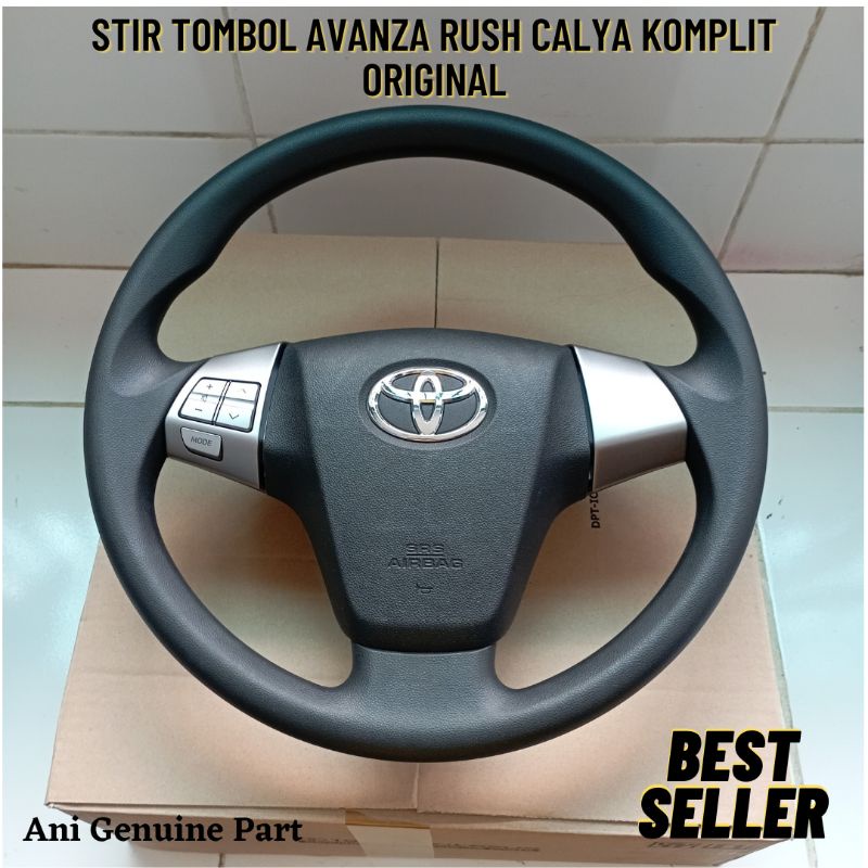 Jual Stir Steer Setir Tombol Avanza Rush Calya Non Air Bag Polos ...