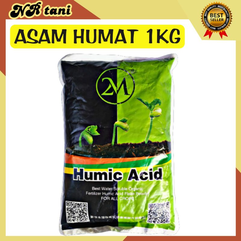 Jual Asam Humat 1kg Larut Dalam Air 1 kg/Humic Acid Original Serbuk/ Asam Humat AH-90/ Humic ...