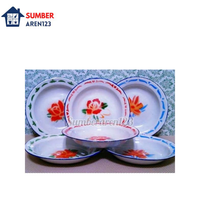 Jual Piring Seng Piring Jadul Piring Antik Piring vintage Piring Enamel ...