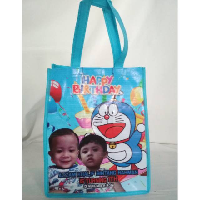 Jual TAS ULANG TAHUN ANAK KFC / GOODIE BAG ULTAH / UK 20 x 14 x 25 ...