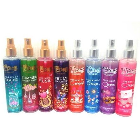 Jual Fres & Natural Cologne Spray Body Mist 100ml | Shopee Indonesia
