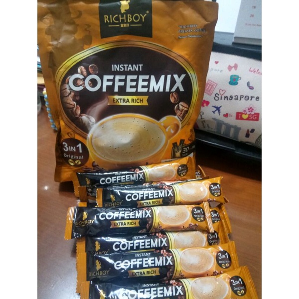 Jual Richboy Coffeemix Extra Rich/Classic 3in1 Ori 20g Malaysia ...