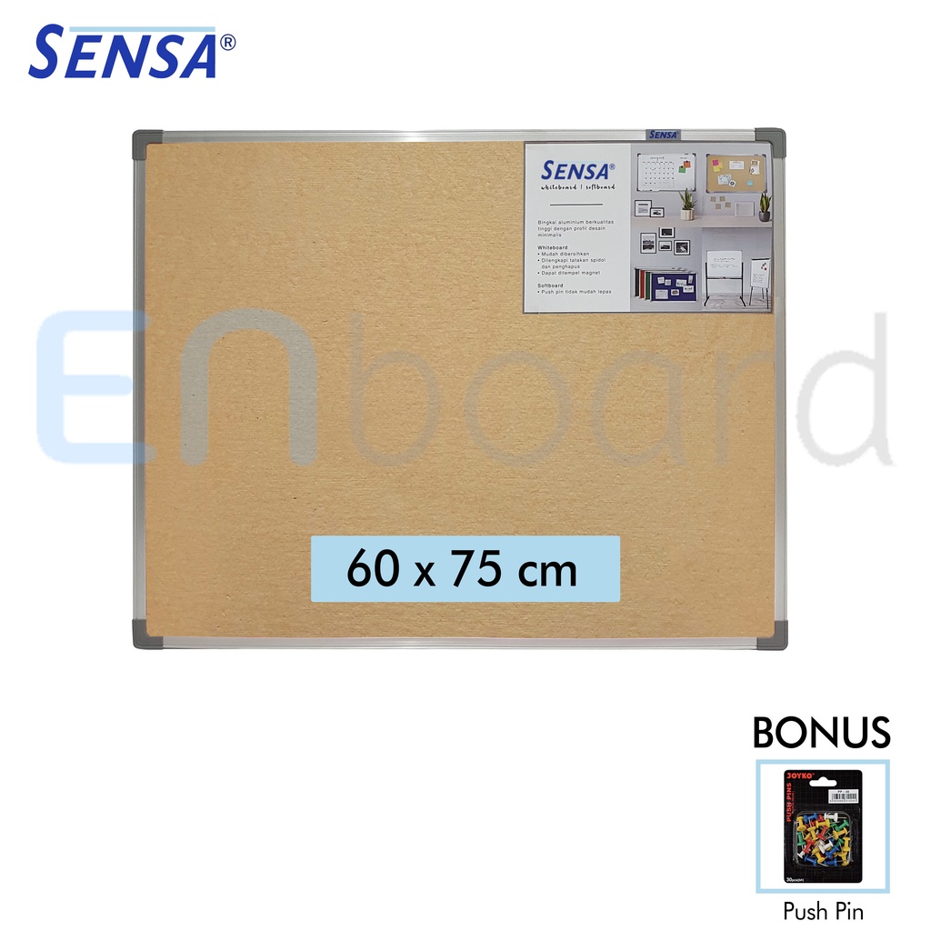 Jual Softboard / Pin Board / Cork Board / Papan Pengumuman / Mading ...