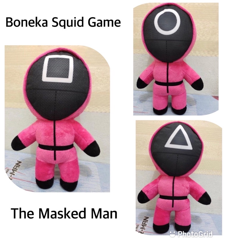 Jual Boneka Squid Game Squidgame The Masked Man Mystery Viral | Shopee ...