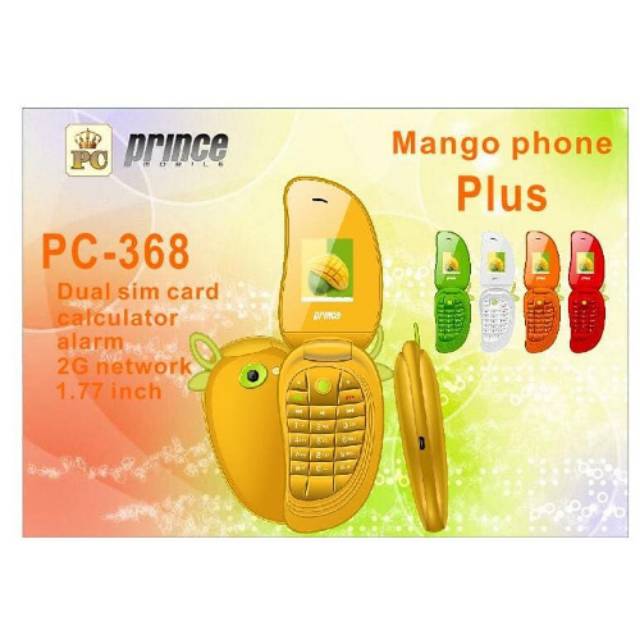Jual Hp Prince Pc 368 mango | Shopee Indonesia