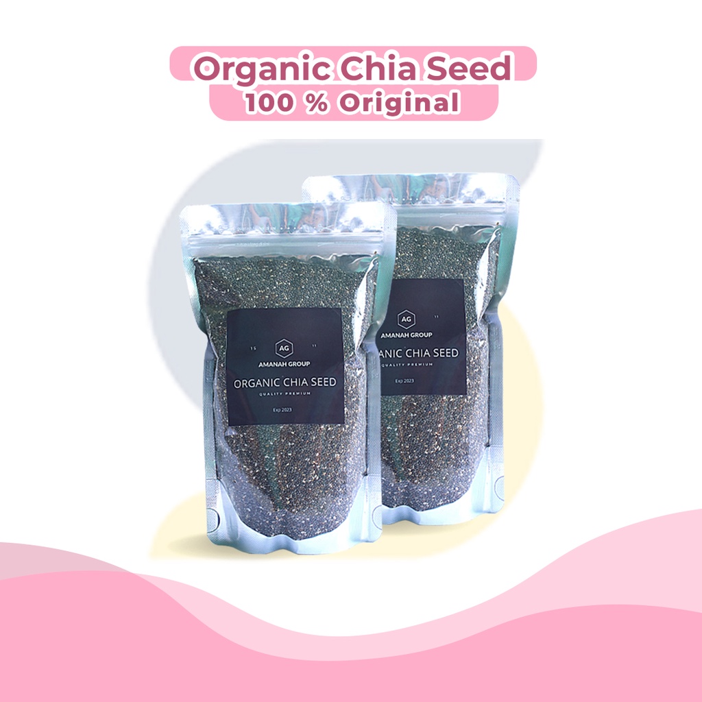 Jual chia seed / organic cia seed 1kg | Shopee Indonesia