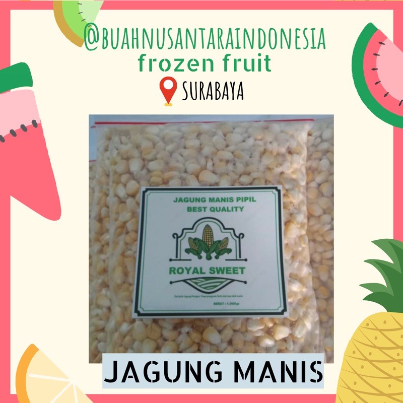 Jual JAGUNG MANIS Frozen 1 kg | Shopee Indonesia