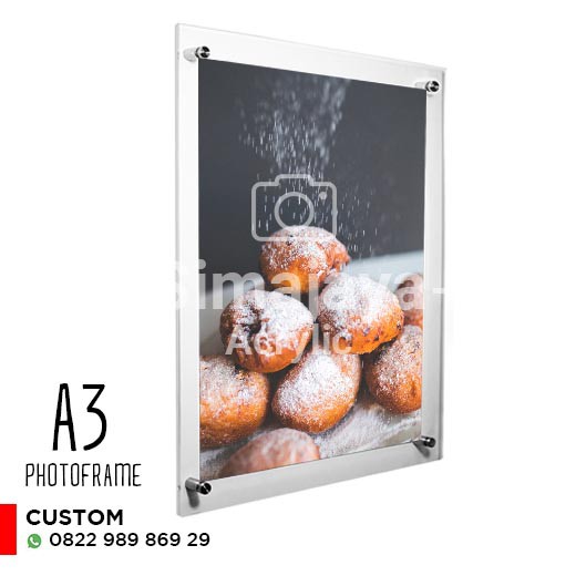 Jual frame foto acrylic A3 3mm | Shopee Indonesia