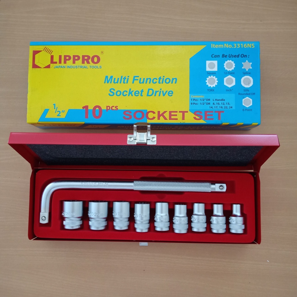 Jual LIPPRO 3316NS 10 PCS 1/2 Jual LIPPRO 3316NS 10 PCS 1/2