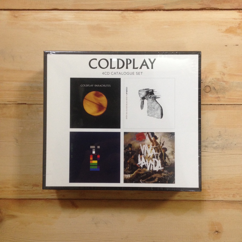 Jual Boxset CD Import Coldplay - 4xCD Catalogue Set Boxset Impor ...