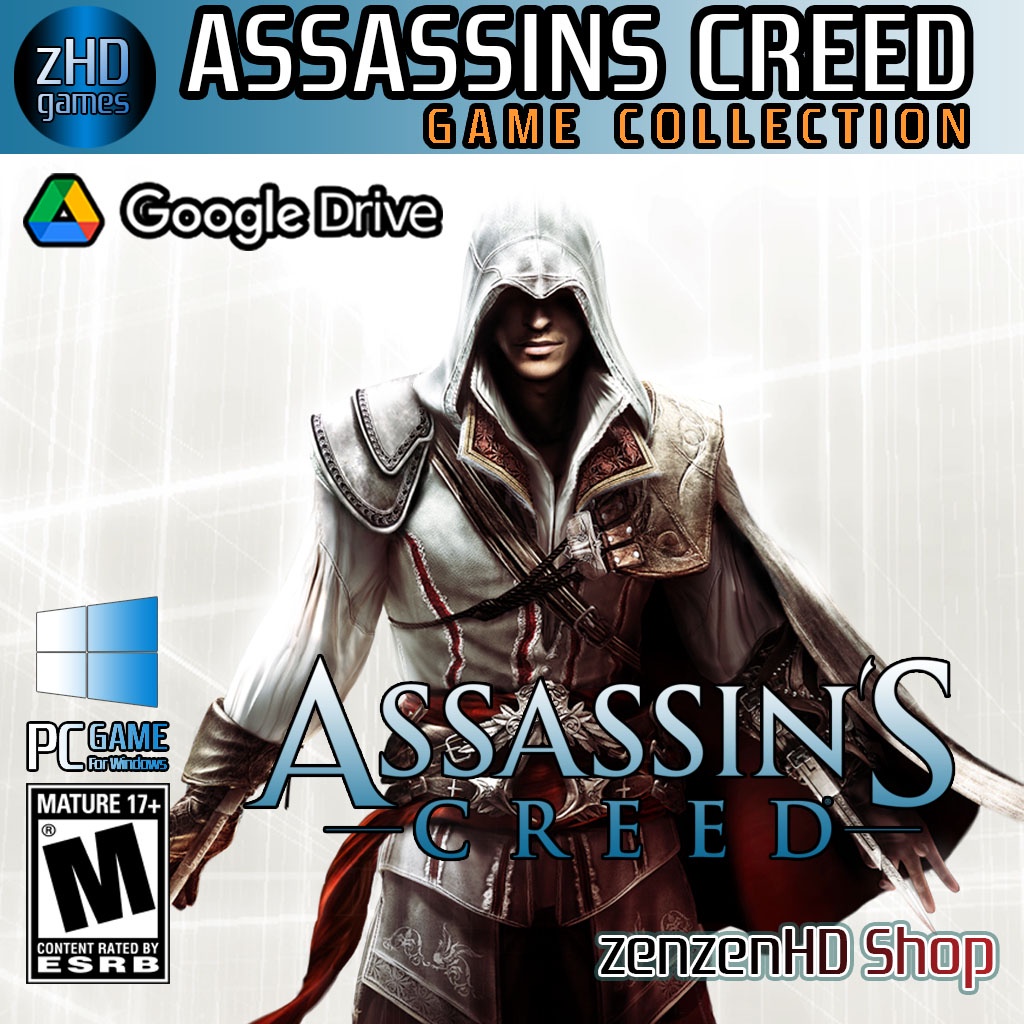 Jual PC Game ASSASSINS CREED GAME COLLECTION | AC Series [zHD Games ...