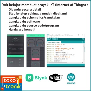 Jual Starter IoT Smart Garden - Kit IoT Penyiram Tanaman Otomatis ...