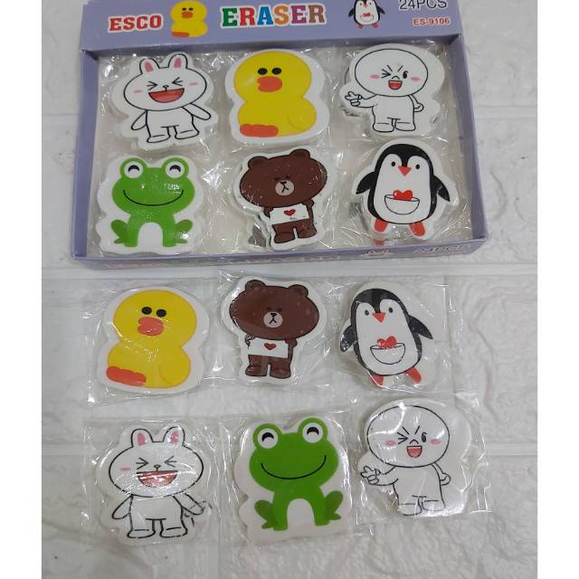 Jual Penghapus karakter (1pcs) | Shopee Indonesia