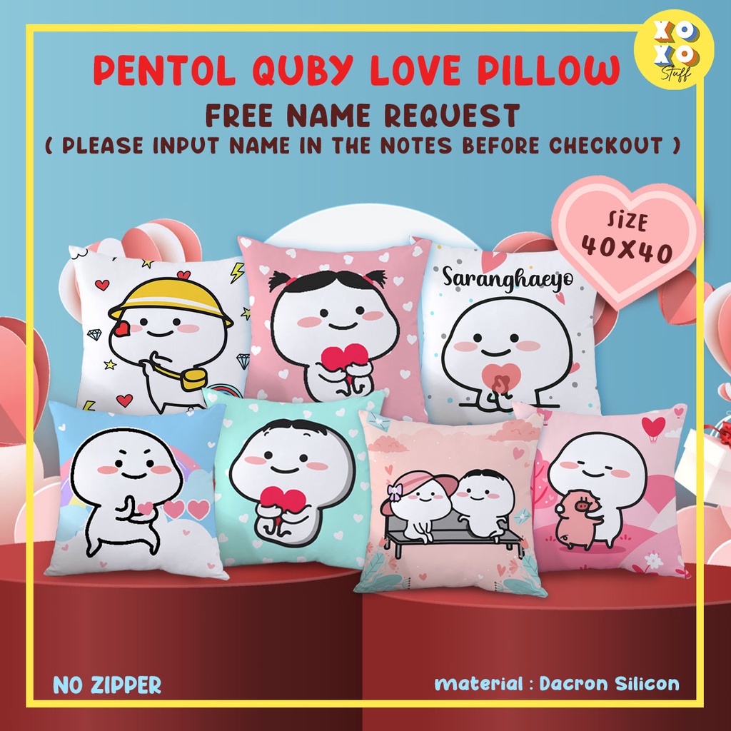 Jual Pentol Quby Love Edition seri 1 (PO 7 hari) 2 sisi beda design ...