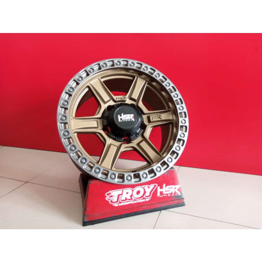 Jual Velg HSR XTS01 Ring 15 Lebar 8 Baut 5X139,7 Buat Escudo Katana ...