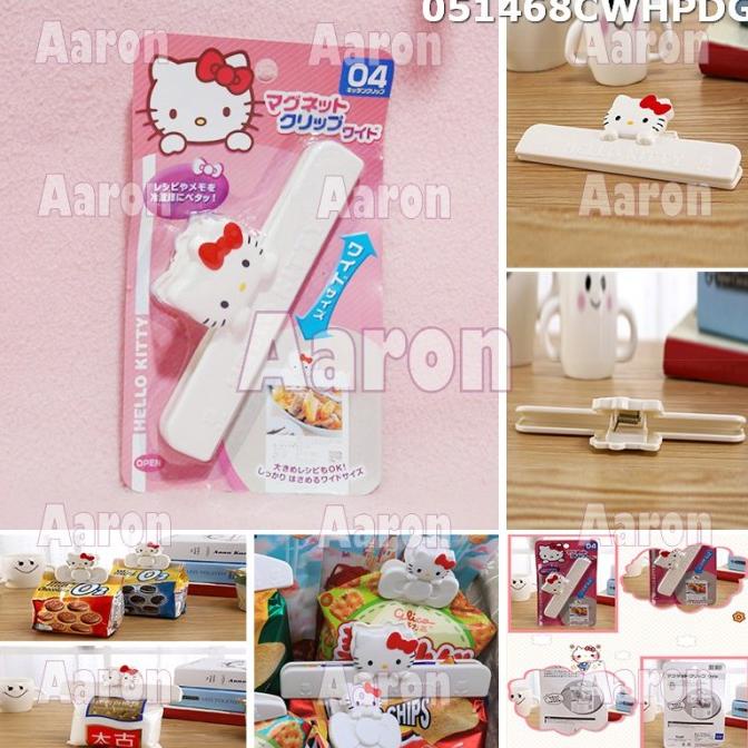 Jual Produk Terbaik] Sealing Clip Food Hello Kitty/Penjepit Klip ...