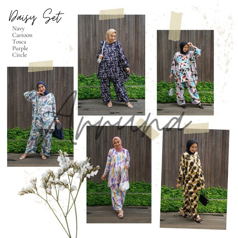 Jual ARRUNA ONE SET DAISY - BAJU BIG SIZE - BAJU IBU HAMIL | Shopee ...