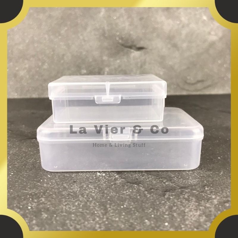 Jual Kotak Box Polos Transparan Tempat Obat Serbaguna Travel ...