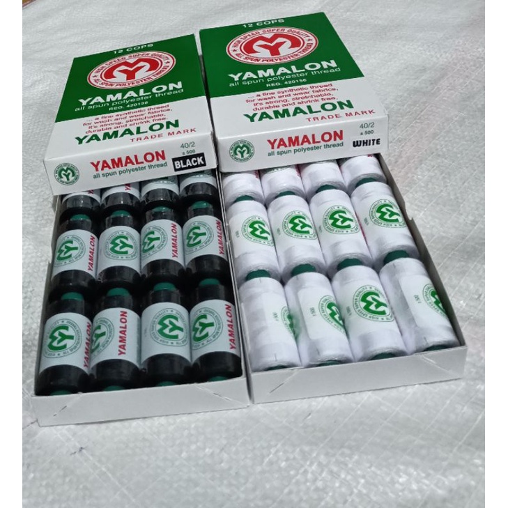 Jual Benang Jahit Merek Yamalon 500 Yard | Shopee Indonesia