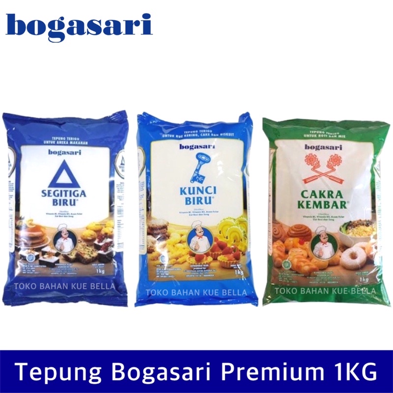Jual Tepung Terigu Bogasari PREMIUM 1KG | Shopee Indonesia