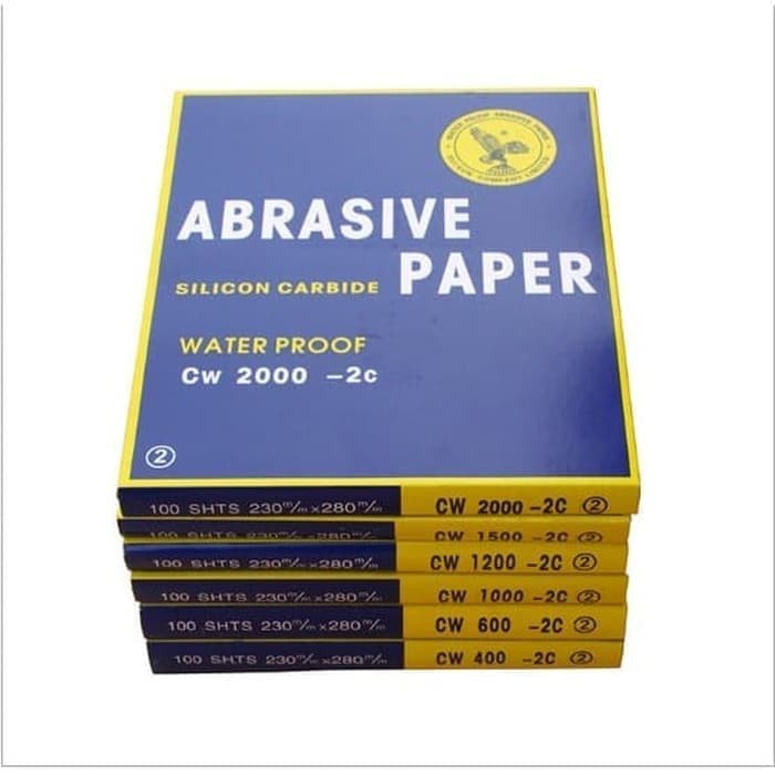 Jual AMPLAS HALUS Eagle Brand ukuran 400 / 500/ 800 / 1000 / 2000 ...