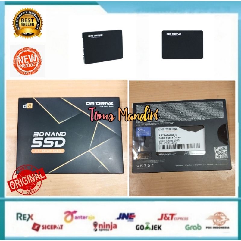 Jual Digital Alliance DA Drive 2.5 Sata III 3D Nand SSD 256 Gb | Shopee Indonesia