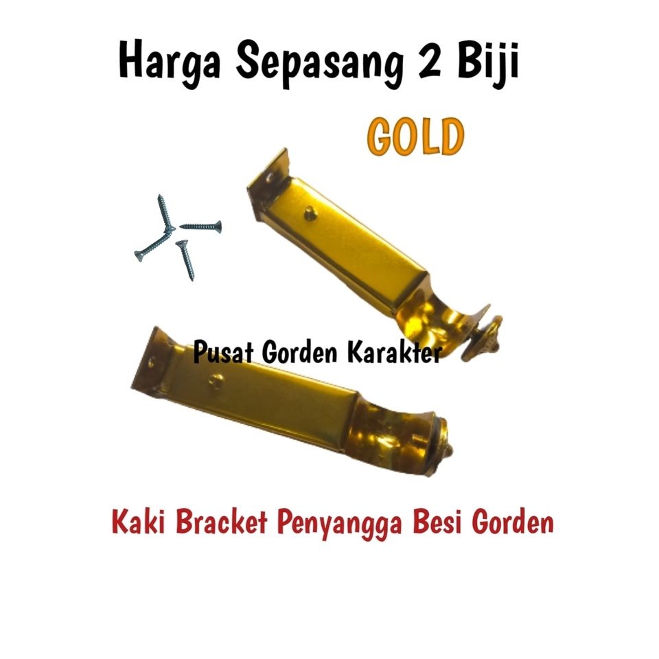 Jual Kaki Bracket Penyangga Tiang Gorden Aksesoris Batang Gorden ... Jual Kaki Bracket Penyangga Tiang Gorden Aksesoris Batang Gorden ...