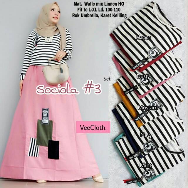 Jual Sociola & Priela Set by VeeCloth | Shopee Indonesia