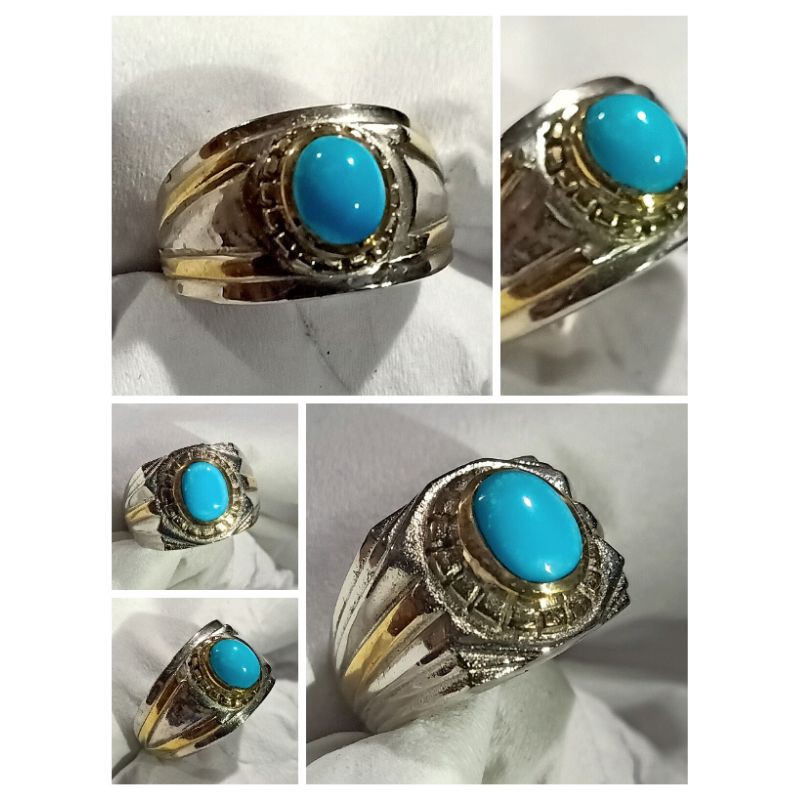 Jual natural Pirus Persia polos ring tanam | Shopee Indonesia