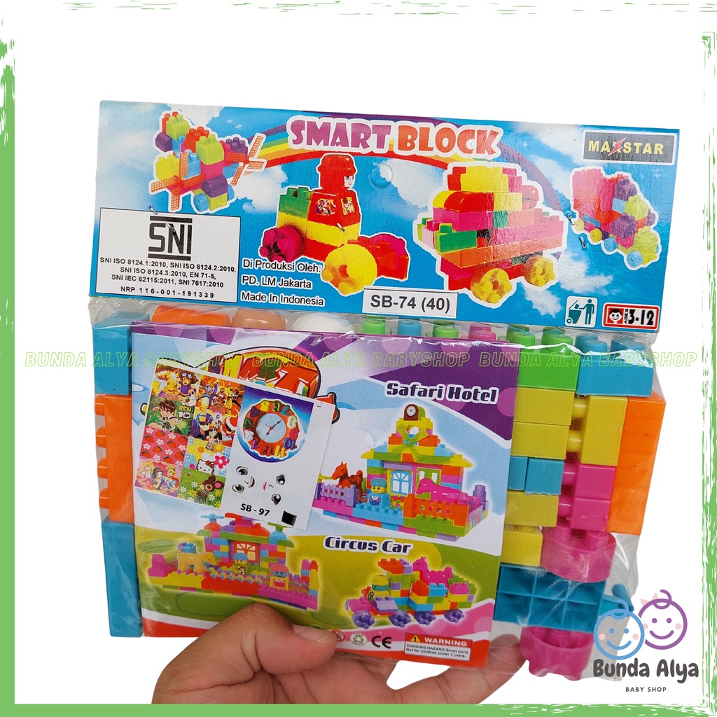 Jual Mainan Block Anak Susunan Mainan Kreatif Blok Bangun Lego - Mainan ...