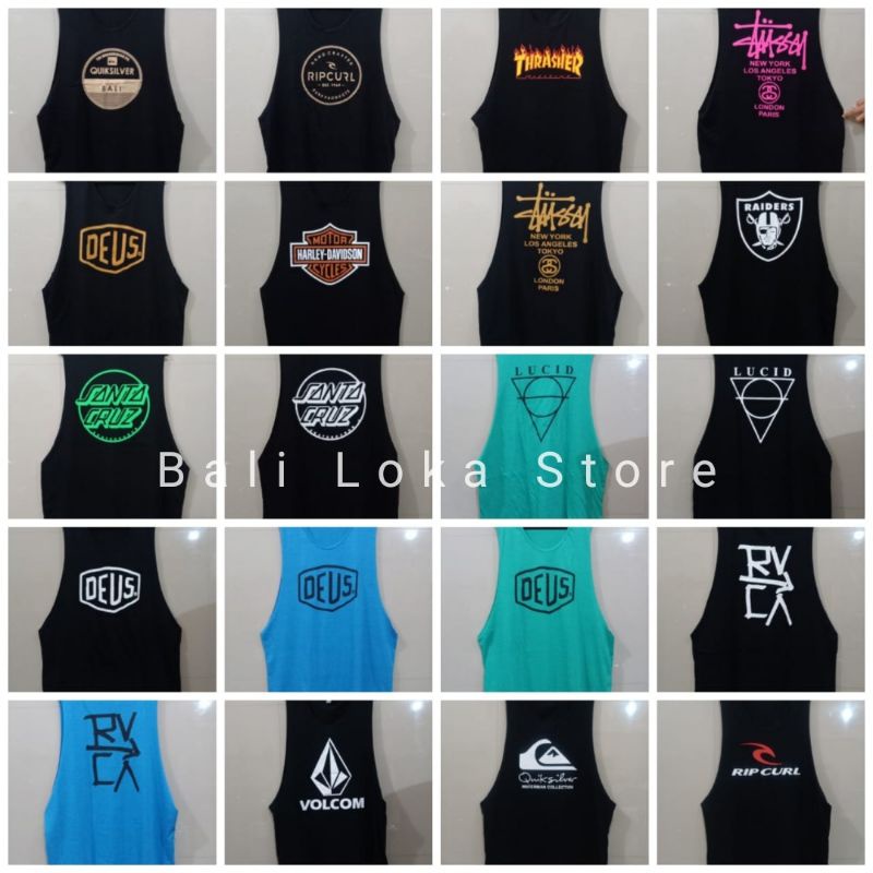 Jual SINGLET LOW CUT OVERSIZE /JUMBO 3XL | Shopee Indonesia
