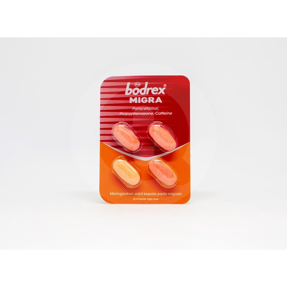 Jual BODREX MIGRA ISI 4'S 4 TABLET | Shopee Indonesia