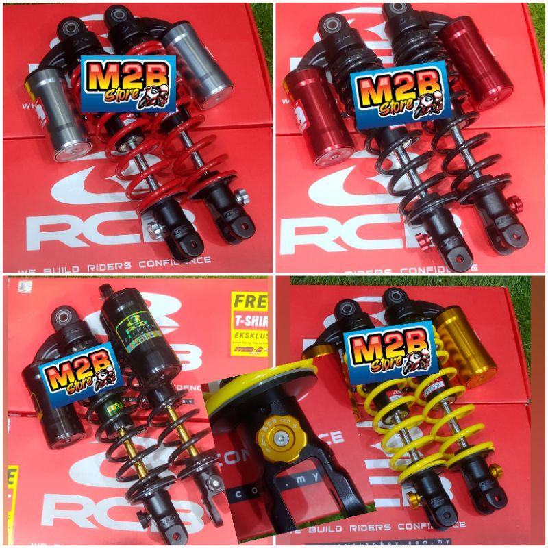 Jual Shock Breaker Belakang RCB MB2 PLUS 305 mm AEROX 155 Old New ...