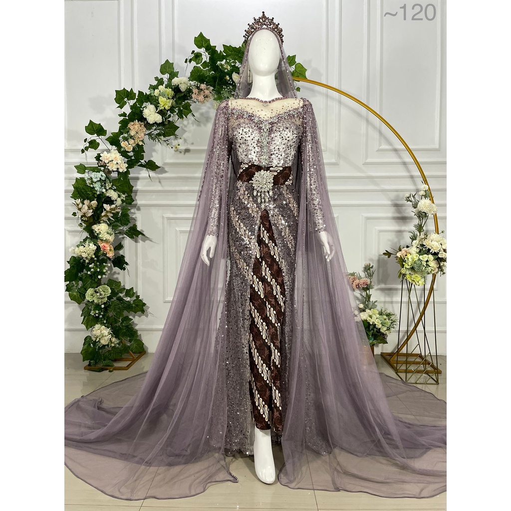 Jual Kebaya akad nikah wanita modern Taro | Shopee Indonesia