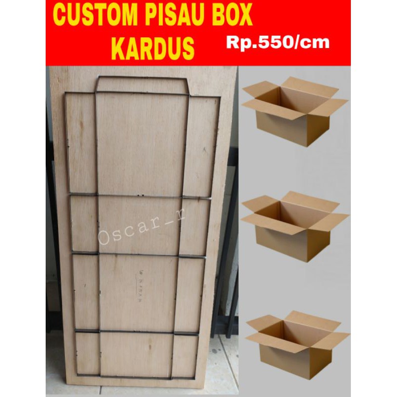Jual pisau pond, pisau pond custom, custom pisau pond cutting rule ...
