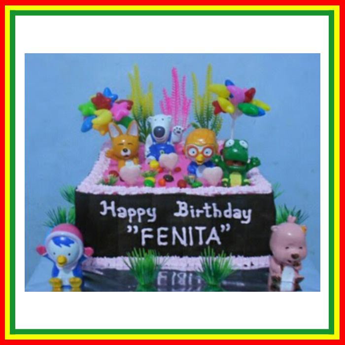Jual TOPPER CAKE BONEKA KUE FIGURE PORORO THE LITTLE PINGUIN | Shopee ...