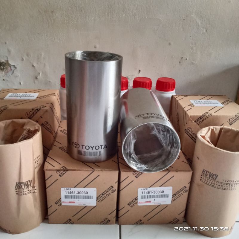 Jual Liner Boring Set Toyota Hilux Fortuner Innova Diesel 2500cc ...