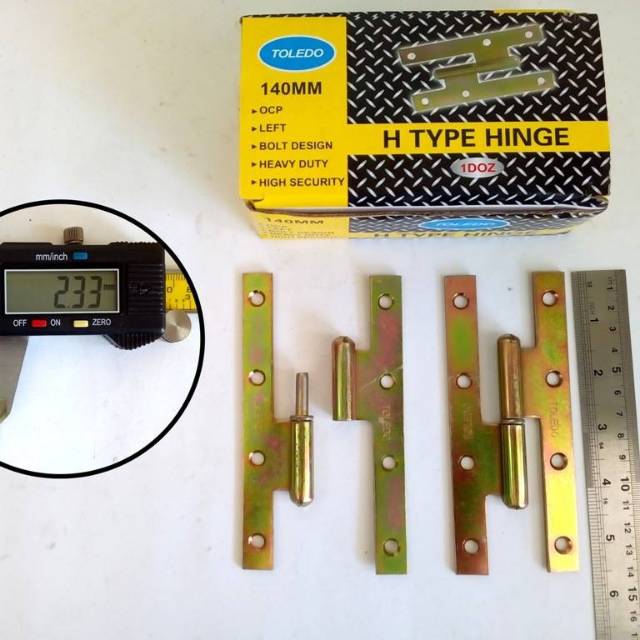 Jual ENGSEL H 4" KUNING/Engsel H Warna Kuning/ Engsel Cabut/ Engsel ...