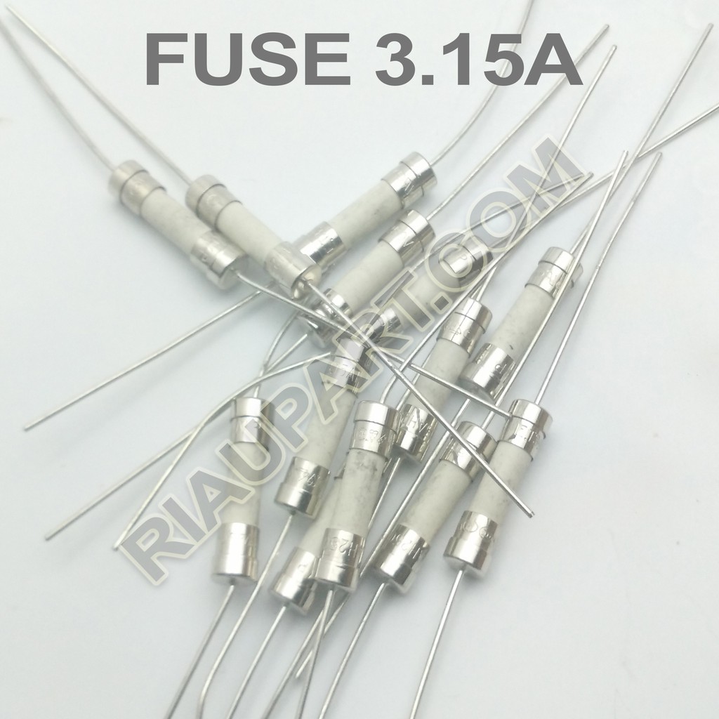 Jual FUSE - SEKRING - KERAMIK 3.15A 250Volt SOLDER | Shopee Indonesia