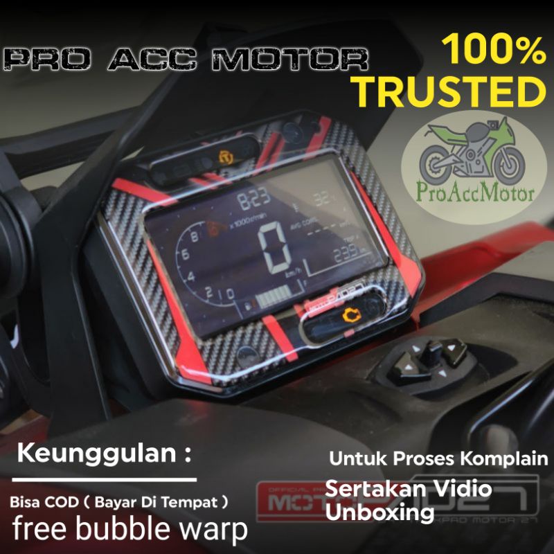Jual Stiker Speedometer ADV 160 Sticker Antigores Spidometer ADV 160 ...