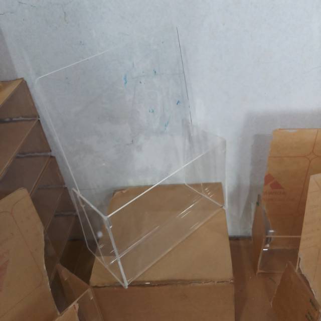 Jual take one box tempat brosur a5 | Shopee Indonesia