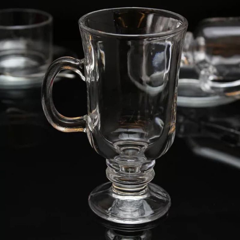 Jual GELAS VINTAGE RETRO/ GELAS AESTHETIC/ GELAS ES KRIM/ GELAS UNIK ...