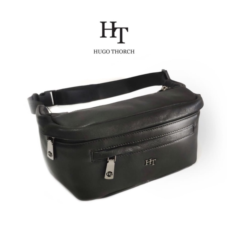 Jual Hugo Thorch - Waistbag Pria Kulit - Wesley | Shopee Indonesia