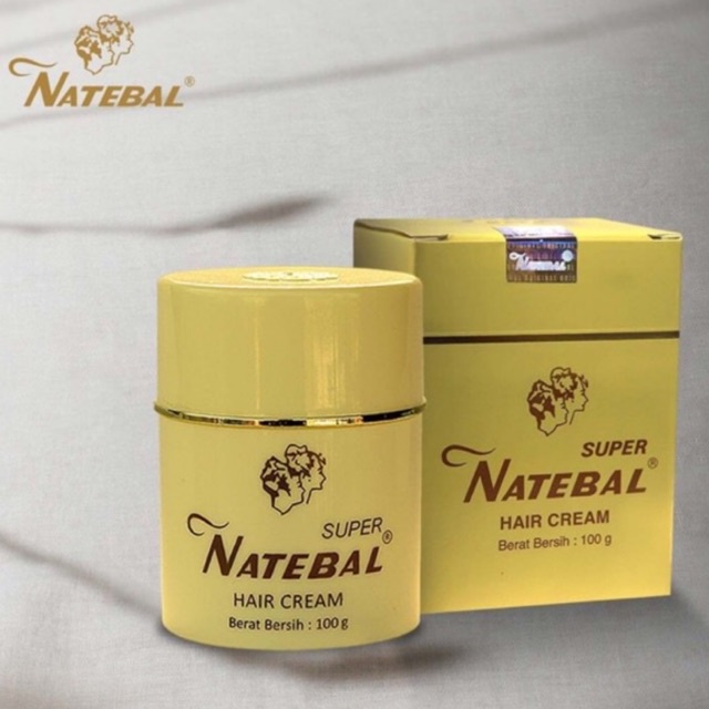 Jual Natebal Hair Cream (Penghitam Rambut Uban Alami & Permanen ...