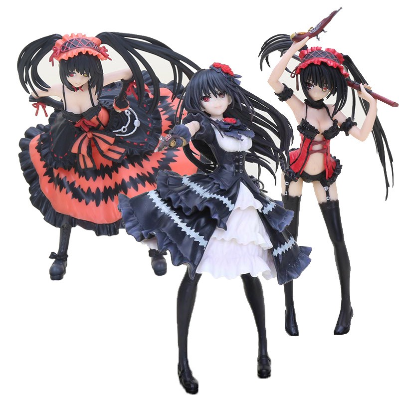 Jual Import 22cm Anime Figure Date A Live Nightmare Tokisaki Kurumi ...