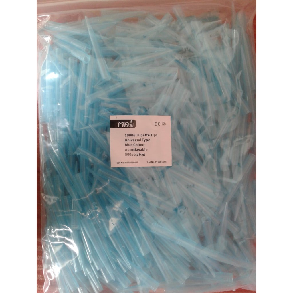 Jual Blue Tips/ Pipette Tips 1000ul | Shopee Indonesia