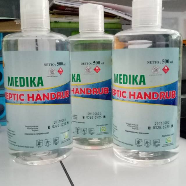 Jual HANDSANITIZER 500 ML (MEDIKA HANDRUB) | Shopee Indonesia